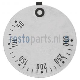 KNOPSYMBOOL THERMOSTAAT T.MAX. 300°C 50-300°C | Restoparts